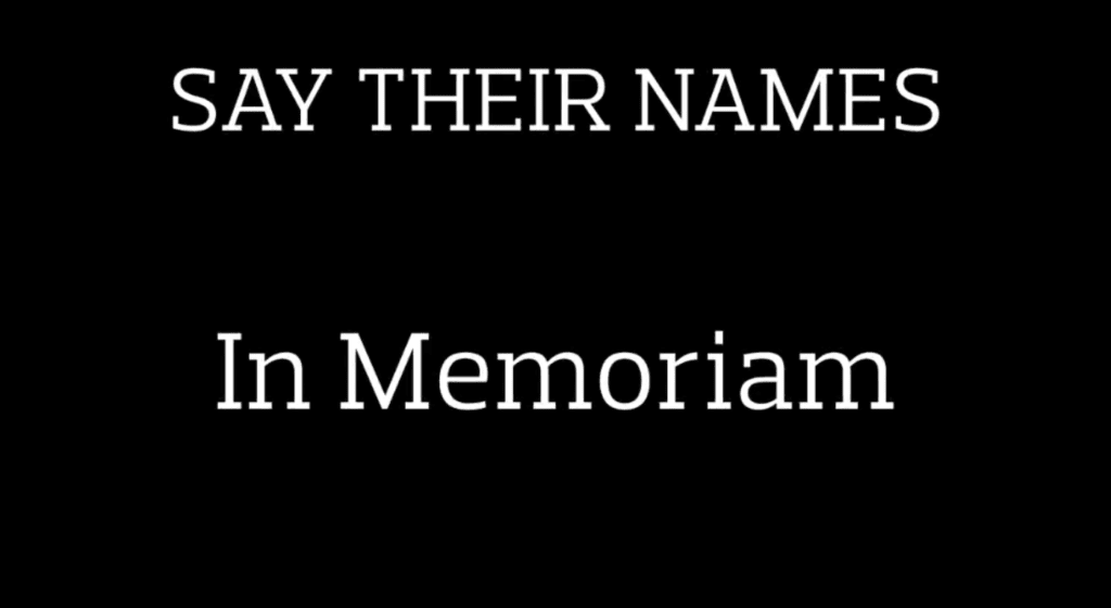 Black Lives Matter: Say Their Names - Voices Digital